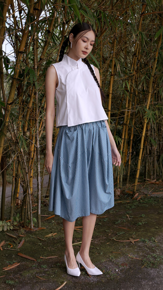 Sleeveless Cotton Cheongsam Top CNY – What To Wear